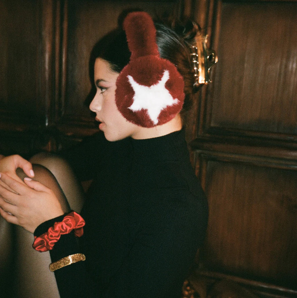 Emi Jay Sugar Muffs in Red Currant – House of 29